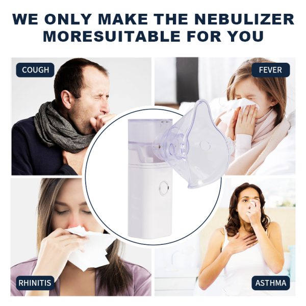 Portable Nebulizer For Asthma Rechargeable Inhaler Nebulizer Machine F ...