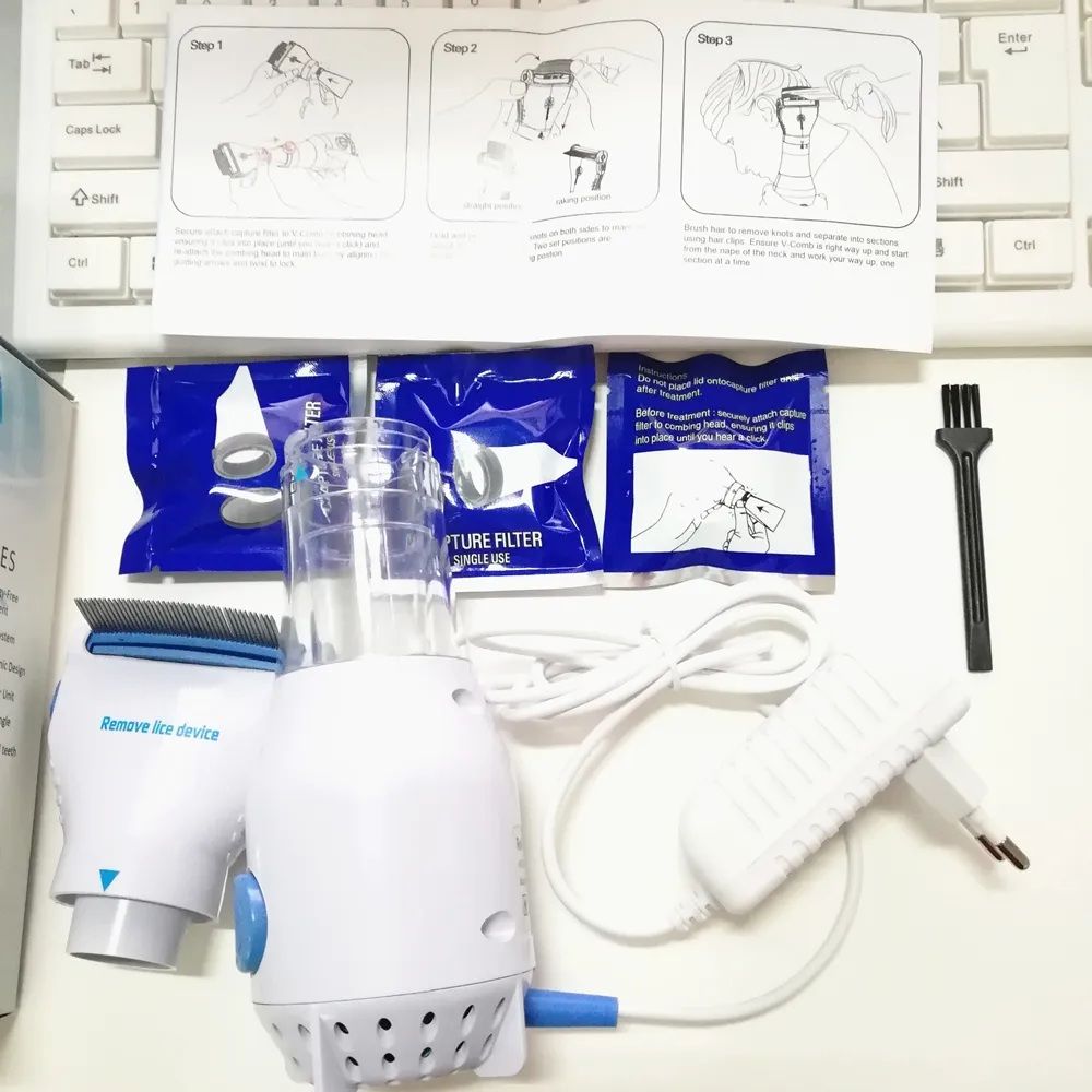 Electronic Head Lice Removal Machine Anti Lice Machine Comb – Flipdeals.pk